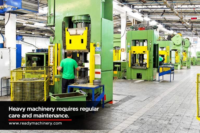 Heavy Machinery Must-Do Maintenance Tips - Ready Machinery Movers